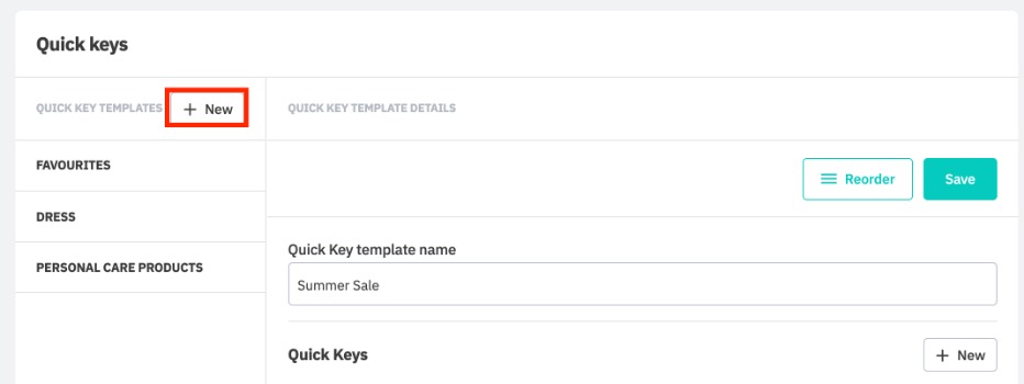 Quick Keys Setup – Cin7 Core